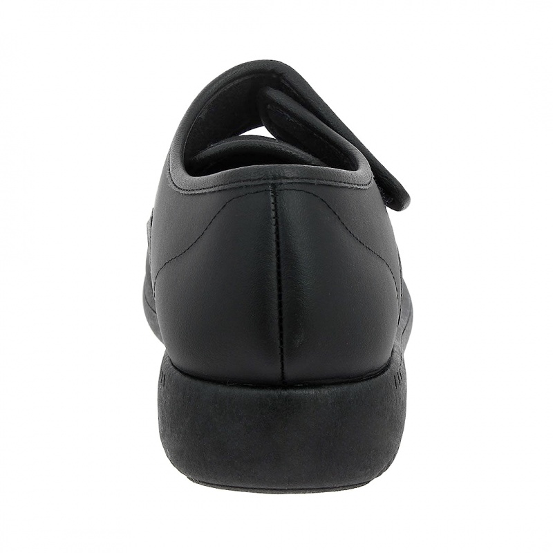 Pantofi calapod extra-lat, unisex, stretch, PodoWell Adam negru